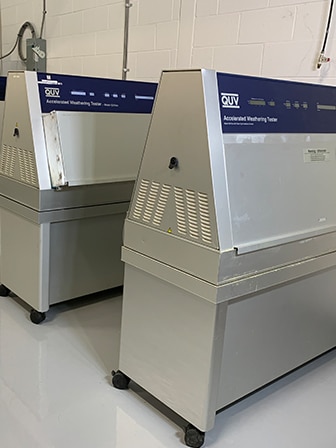 QUV Testing - Simulate outdoor and indoor sun exposure - Micom Lab