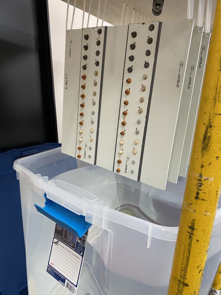 ASTM G44 is a corrosion test for aluminum and ferrous alloys