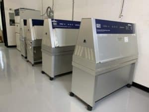 ASTM G154 Testing - Material Exposure to Fluorescent UV Lamp
