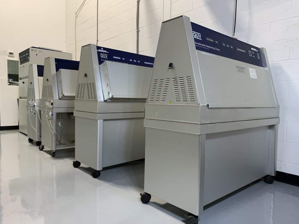 ISO 4892 methods of exposure to lab light sources – Micom